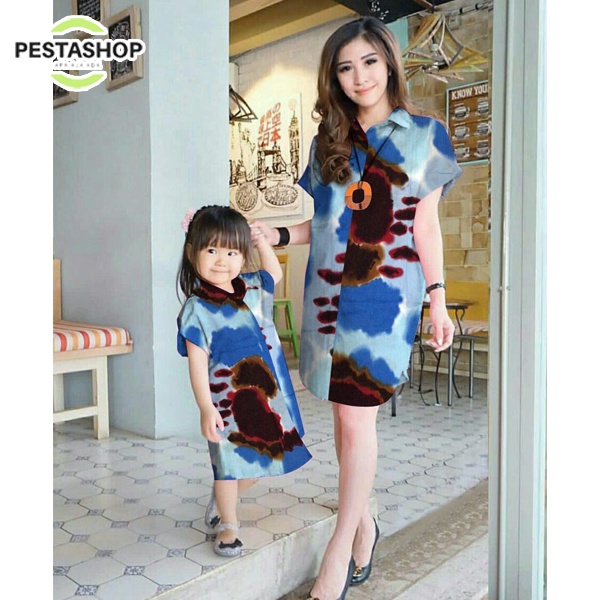 Jual TFS CP MOMKID HOLLAND/PAKAIAN IBU DAN ANAK/BAJU COUPLE DENIM ANAK/BAJU PASANGAN CP HOLLAND ...