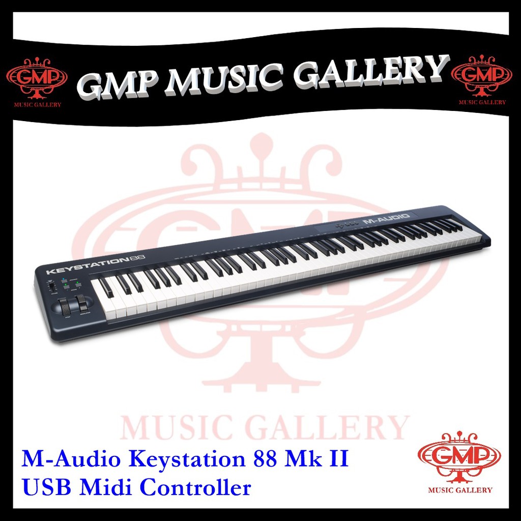 Jual M-Audio Keystation 88 MKII Keyboard Controller / MIDI Keyboard ...