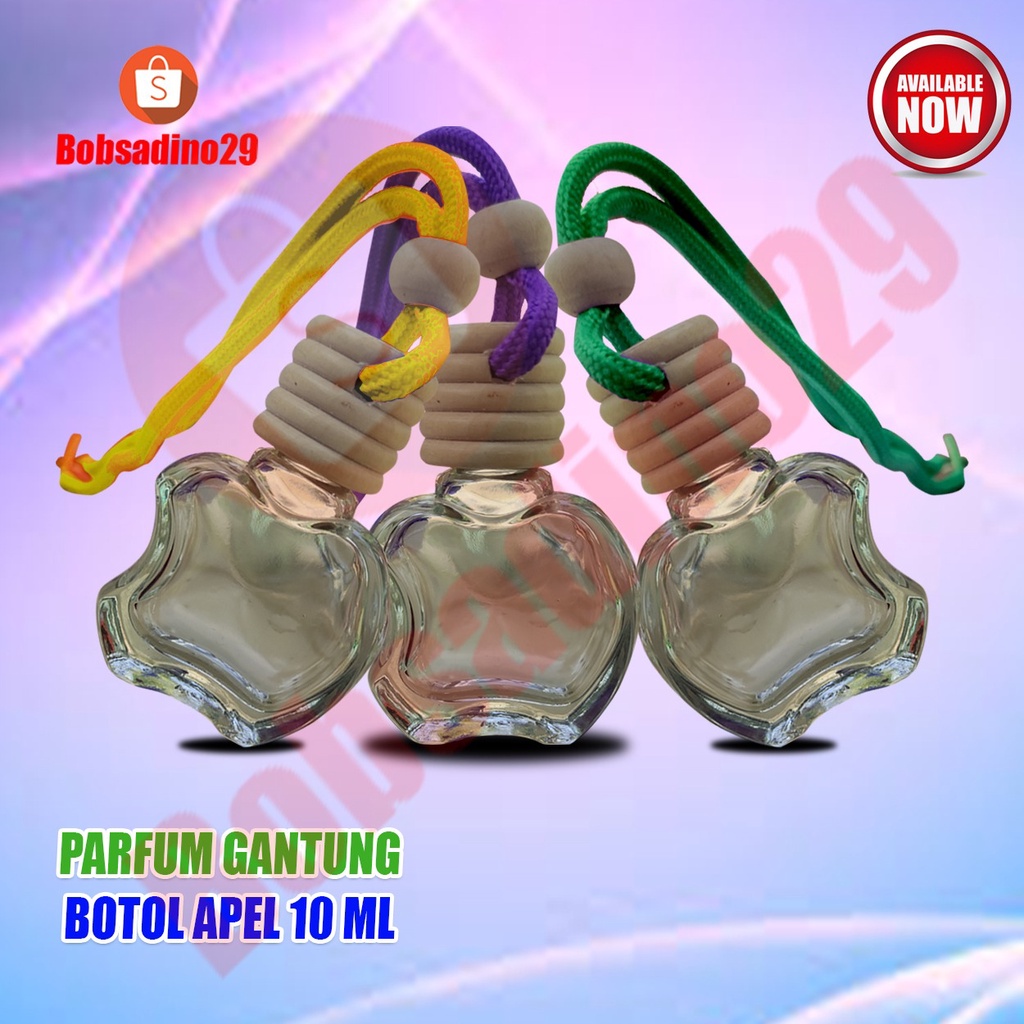 Jual Botol Kosong 10ml/Botol Parfum mobil/Apple 10ml TERMURAH | Shopee ...
