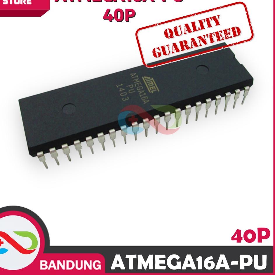Jual ATMEGA16 ATMEGA16A-PU DIP ATMEL AVR DIP-40 40PIN | Shopee Indonesia