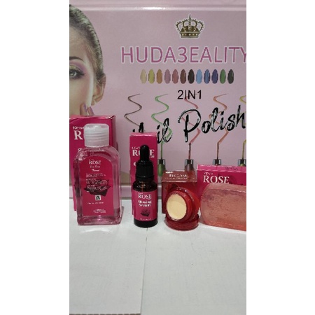 Jual paket cream rose lengkap original(crem,toner,serum,sabun) | Shopee ...