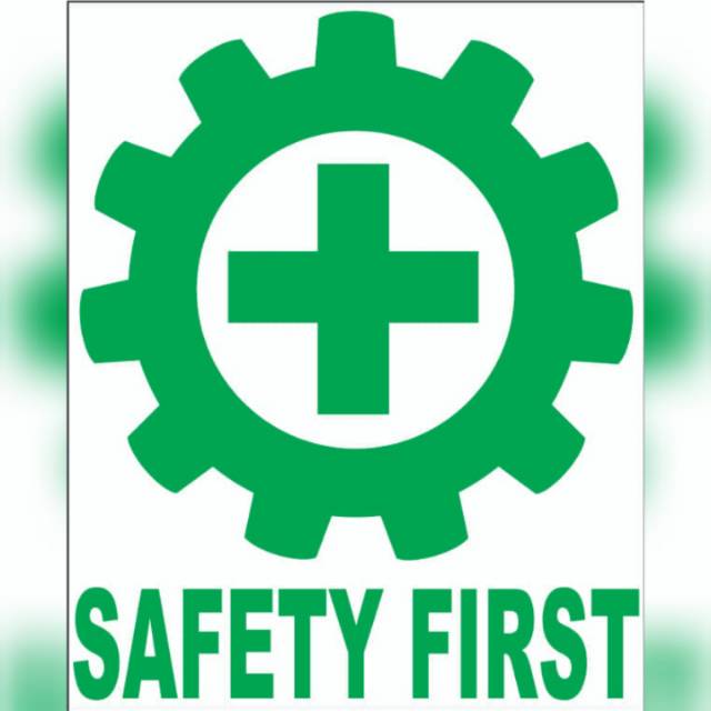 Jual STICKER CUTTING LOGO K3 SAFETY FIRST 5 cm | Shopee Indonesia