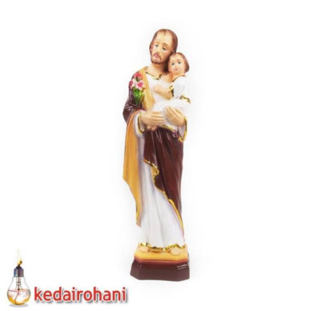 Jual Patung Santo Yusuf Bapa Yosef St Joseph Gendong Bayi Kanak Yesus ...