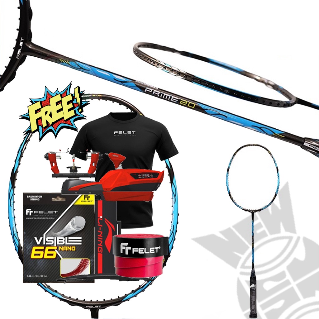 Jual Raket Badminton Felet Prime 20 | Shopee Indonesia