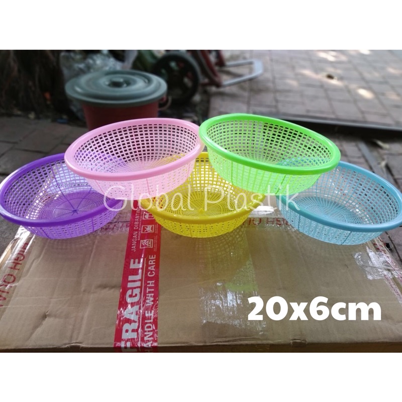 Jual Baskom Keranjang Telor Sedekah Jaring Plastik Murah / Bak Plastik ...
