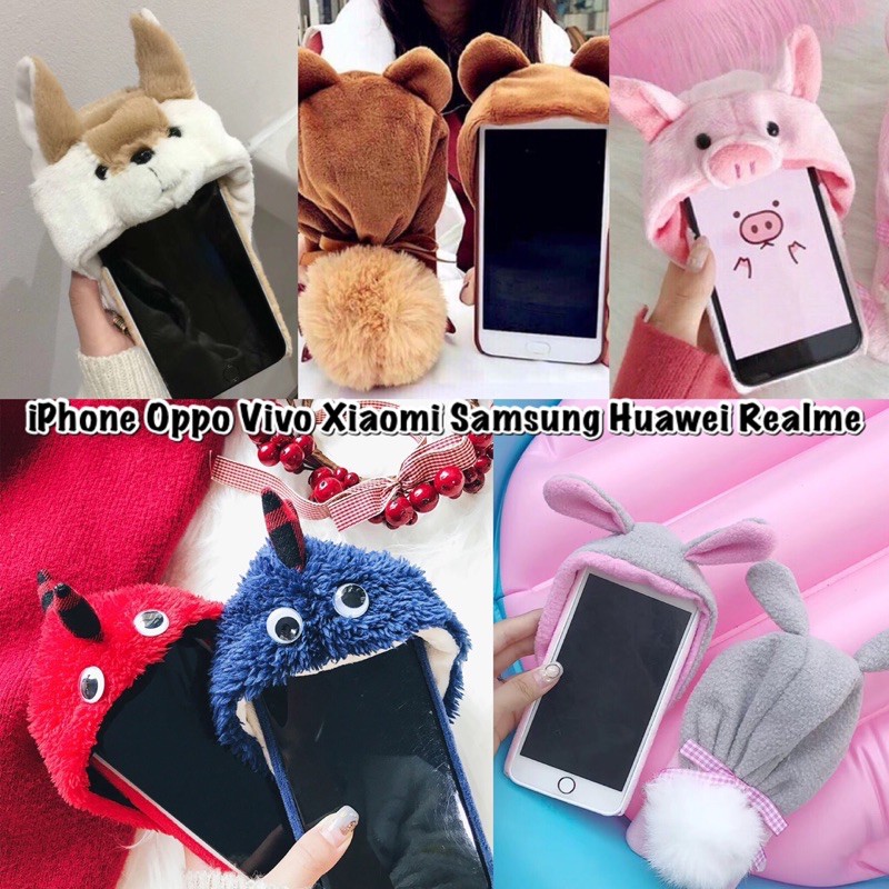 Jual FURR HAT CASE iPhone Oppo Vivo Xiaomi Samsung Realme A53 A33 2020 ...