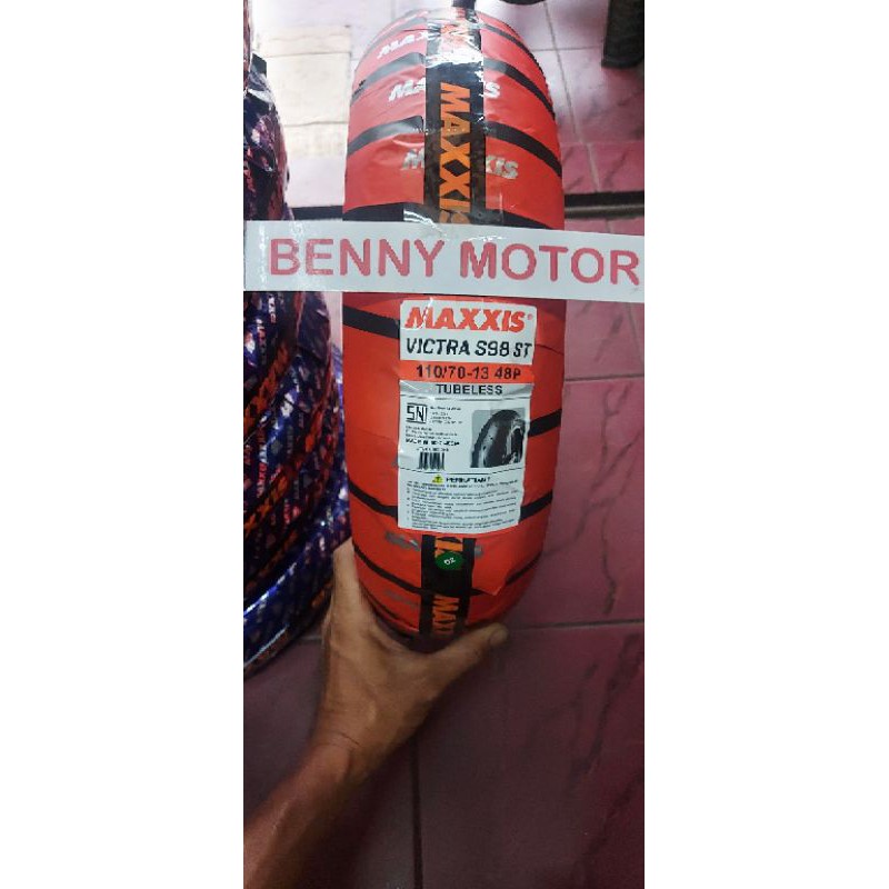 Jual Ban MAXXIS VICTRA S98ST depan NMAX 110/70 -13 TUBLES MURAH FREE ...