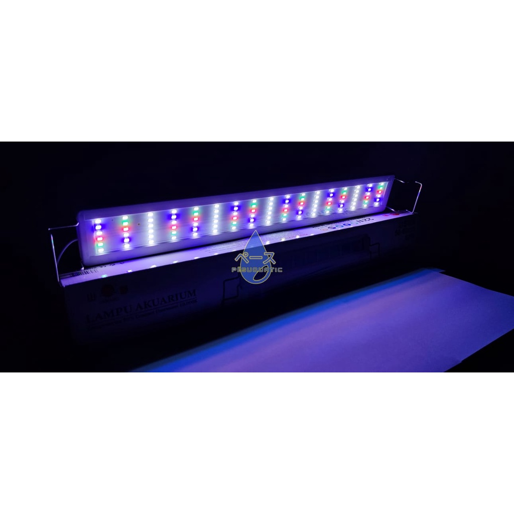 Jual LAMPU LED AQUARIUM AKUARIUM YAMANO S800 S 800 WRGB 27 WATT ...