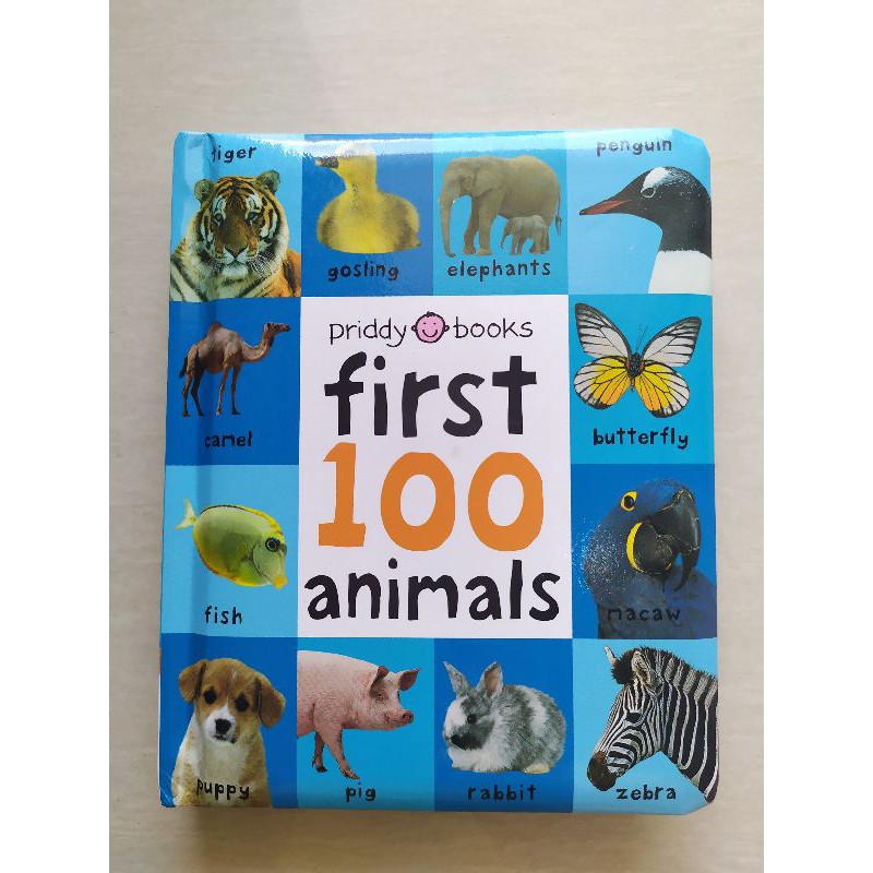 Jual Priddy Books - First Book of 100 Animals (Board Book) for Early ...