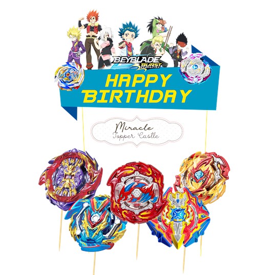 Jual BEYBLADE CAKE TOPPER | Shopee Indonesia