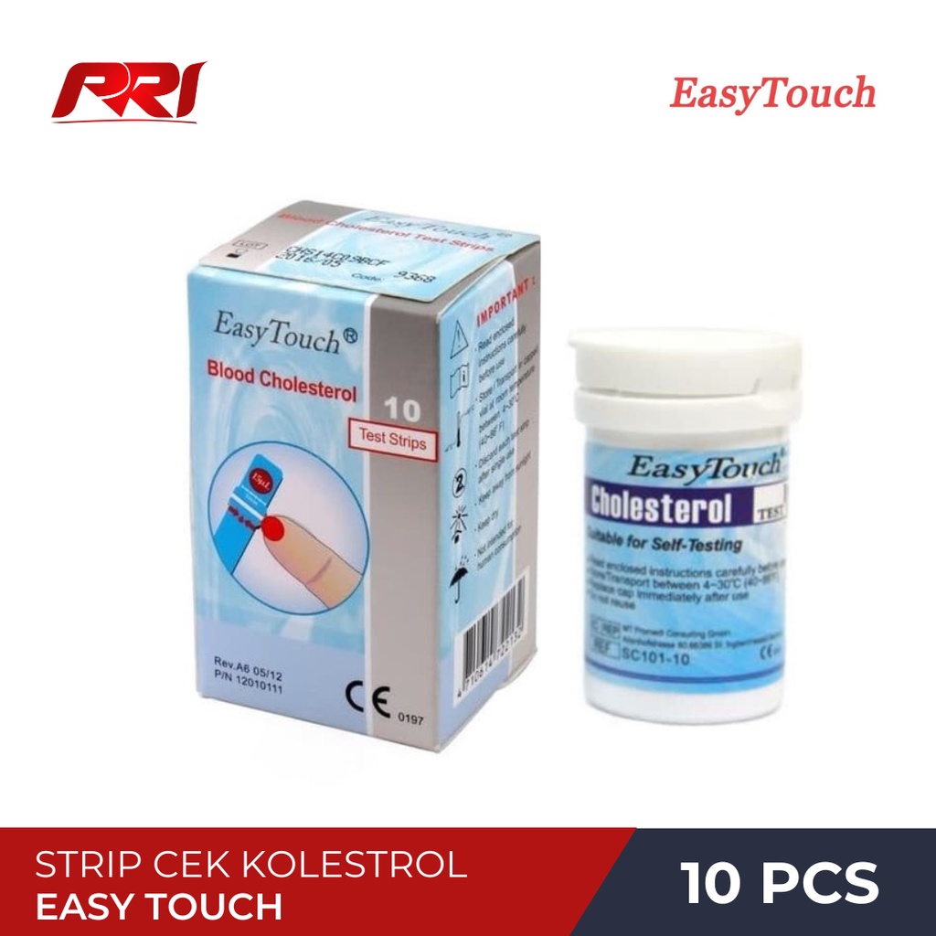 Jual Easy Touch Strip Uji Kolestrol (10 Strip) | Shopee Indonesia