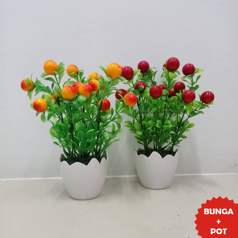 Jual Tanaman Hias Artifisial Berries/Tanaman Artificial Dekorasi ...