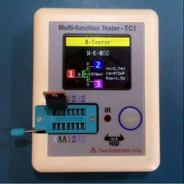 Jual Multifungsi Komponen Tester TC1 Smart ESR Meter | Shopee Indonesia