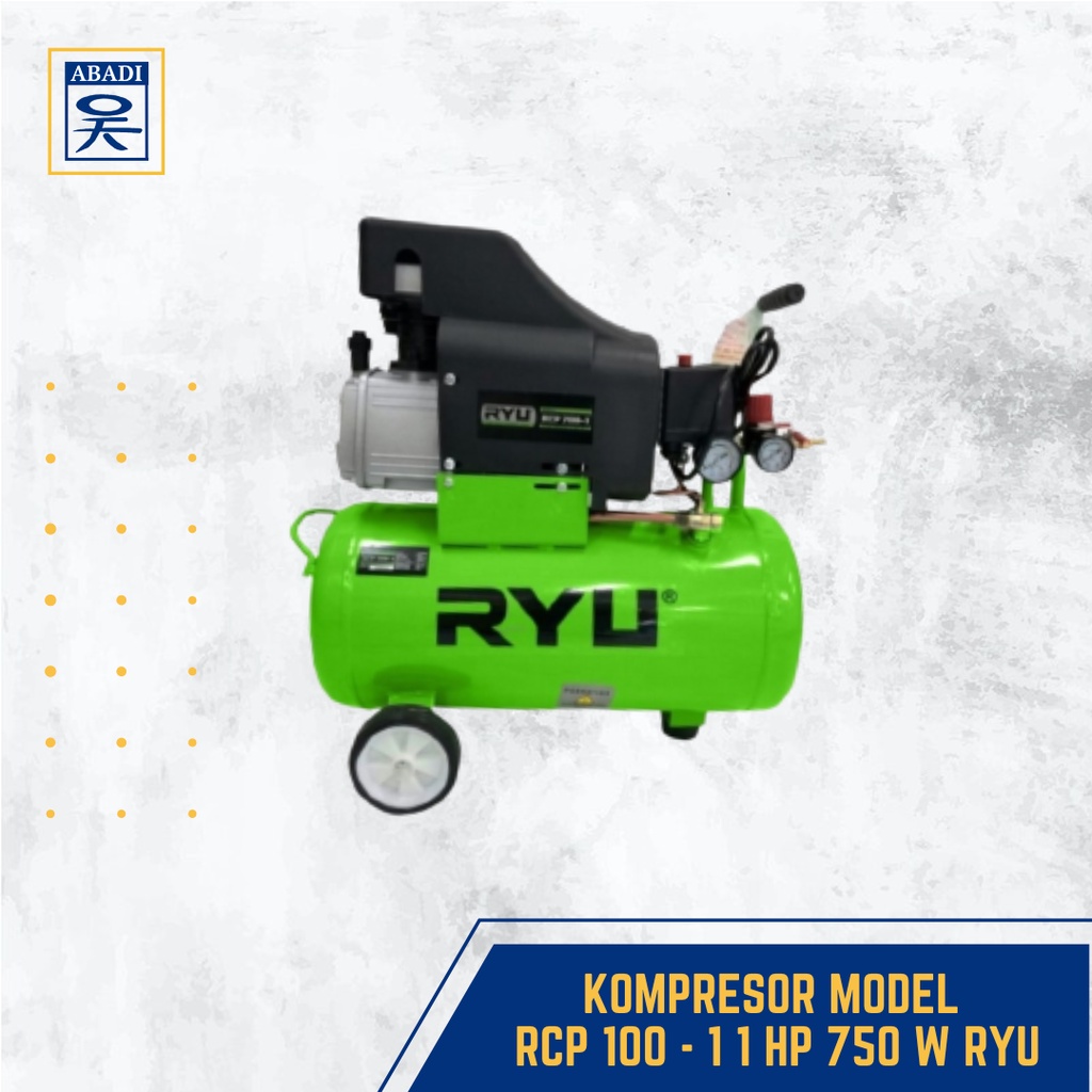 Jual KOMPRESOR MODEL RCP 100 - 1 1 HP 750 W RYU | Shopee Indonesia