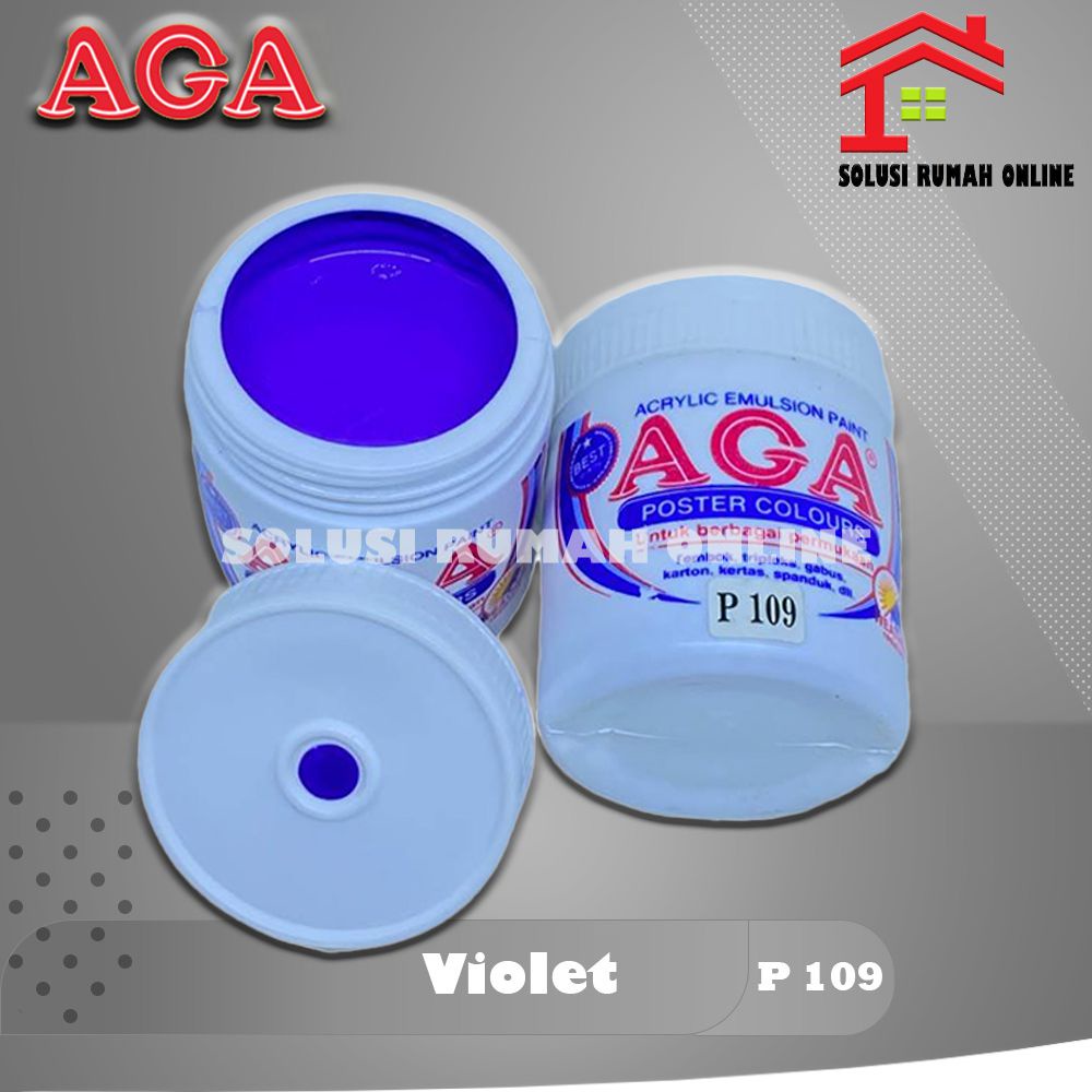 Jual Cat AGA Poster Acrylic / Akrilik / Dekor / Gabus Lukis 1 Kg ...