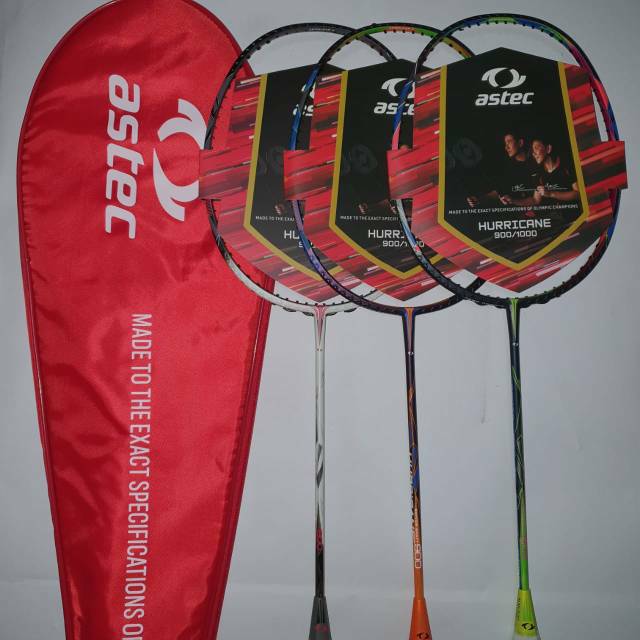 Jual Raket Badminton Astec Hurricane 900 Original | Shopee Indonesia
