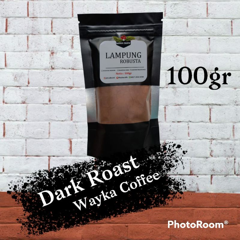 Jual Kopi Robusta Lampung 100gr (Roasting Dark) | Shopee Indonesia