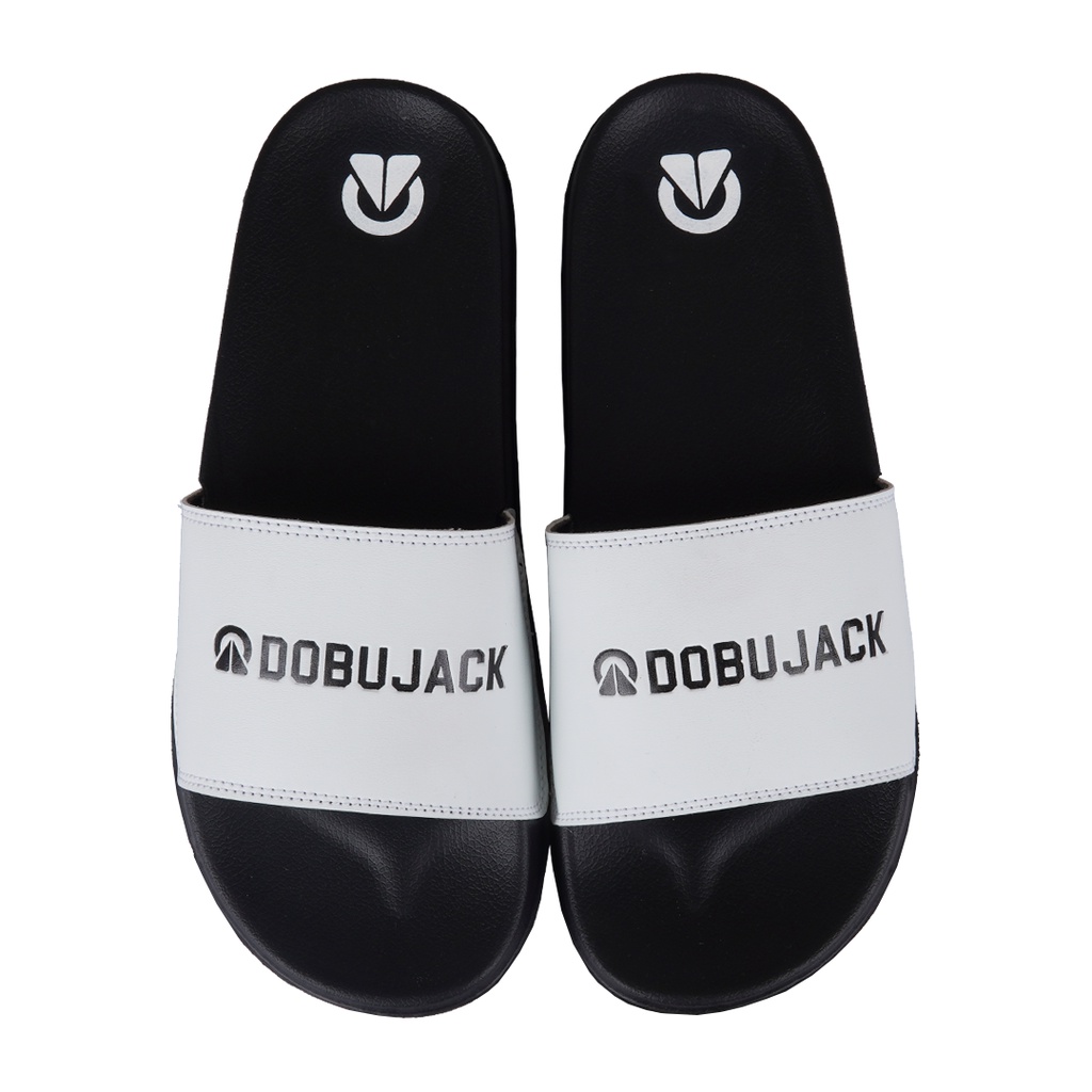 Jual Dobujack Svart White Sandals | Shopee Indonesia