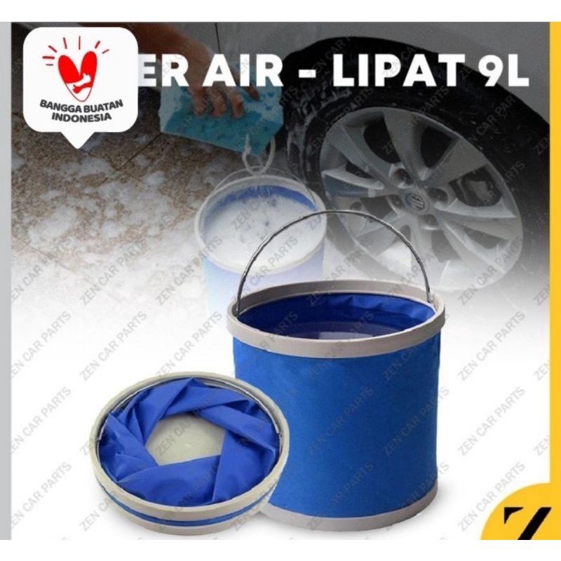 Jual Ember lipat portable timba cuci motor mobil pemancing bawa Ikan ...