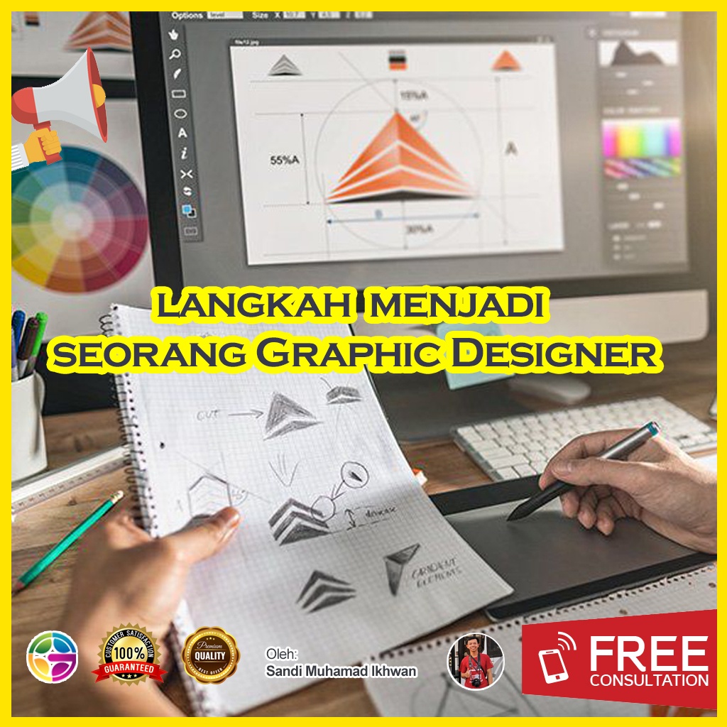 Jual Tips dan Trik menjadi seorang graphic designer | Shopee Indonesia