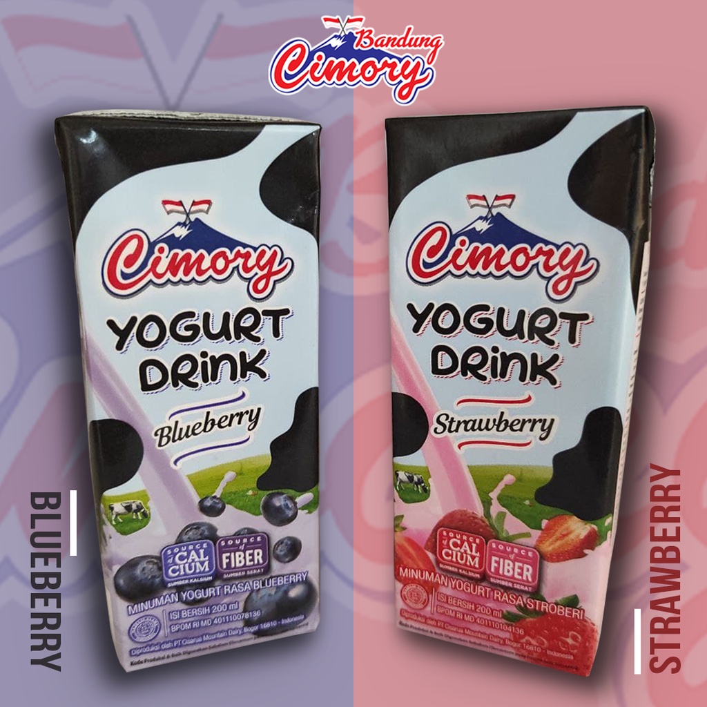 Jual [REGULER & INSTANT] Cimory Yogurt Drink 200 ML | CIMORY YOGURT KOTAK 200 ML | Yogurt Cimory ...