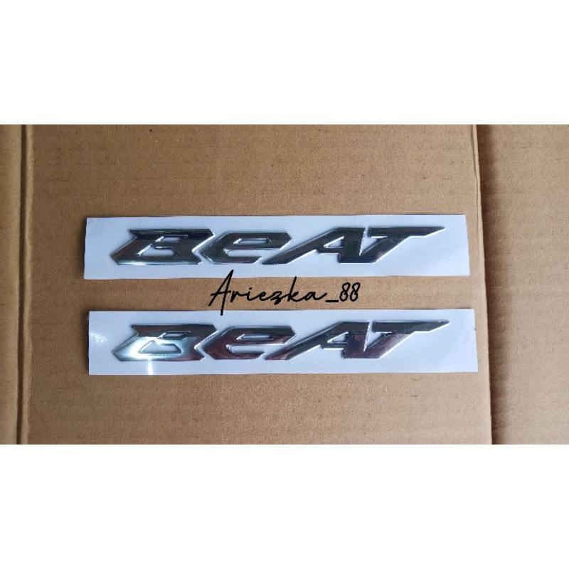Jual Stiker Emblem Beat Original | emblem timbul beat | Shopee Indonesia