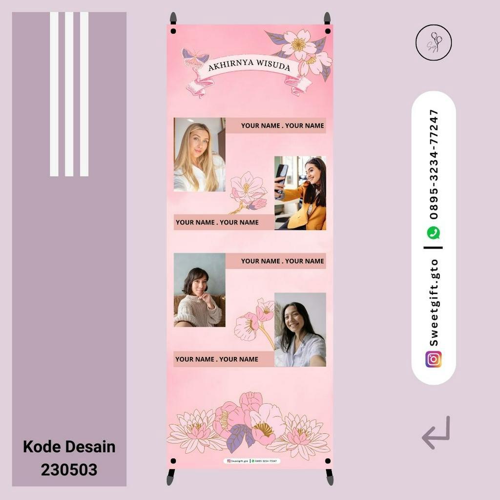 Jual JASA EDIT / DESAIN / BANNER WISUDA SEMPRO WEDDING BIRTHDAY SPANDUK ...