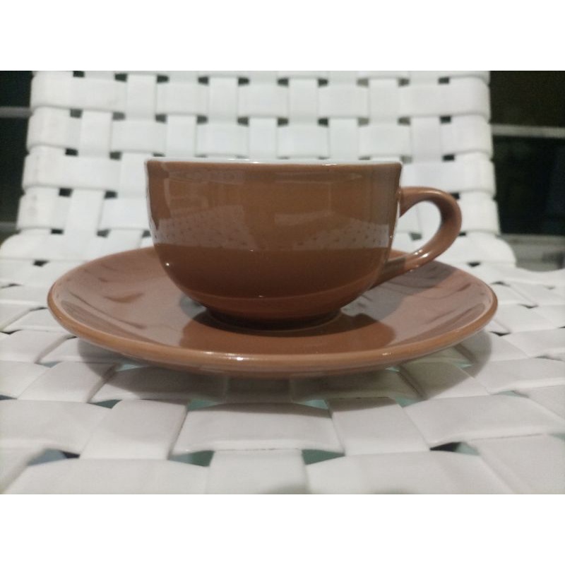 Jual Cangkir Kopi Cappuccino Cup Keramik Warna 250 ml | Shopee Indonesia