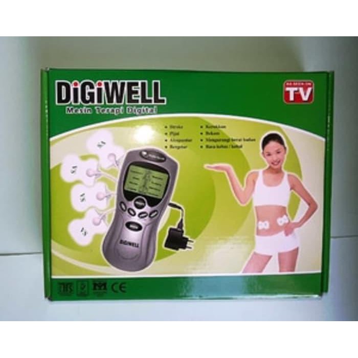 Jual TERBARU DIGIWELL ASLI!! ALAT PIJAT ELEKTRIK SETRUM TITIK AKUPUNTUR BADAN REIKI !!! | Shopee ...