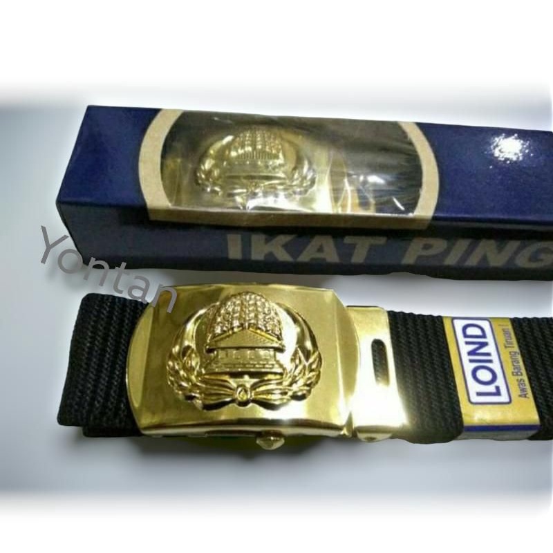 Jual Ready Sabuk/Ikat pinggang Korpri Loind Original, Ikat Pinggang Jerbasuki Loind Original ...