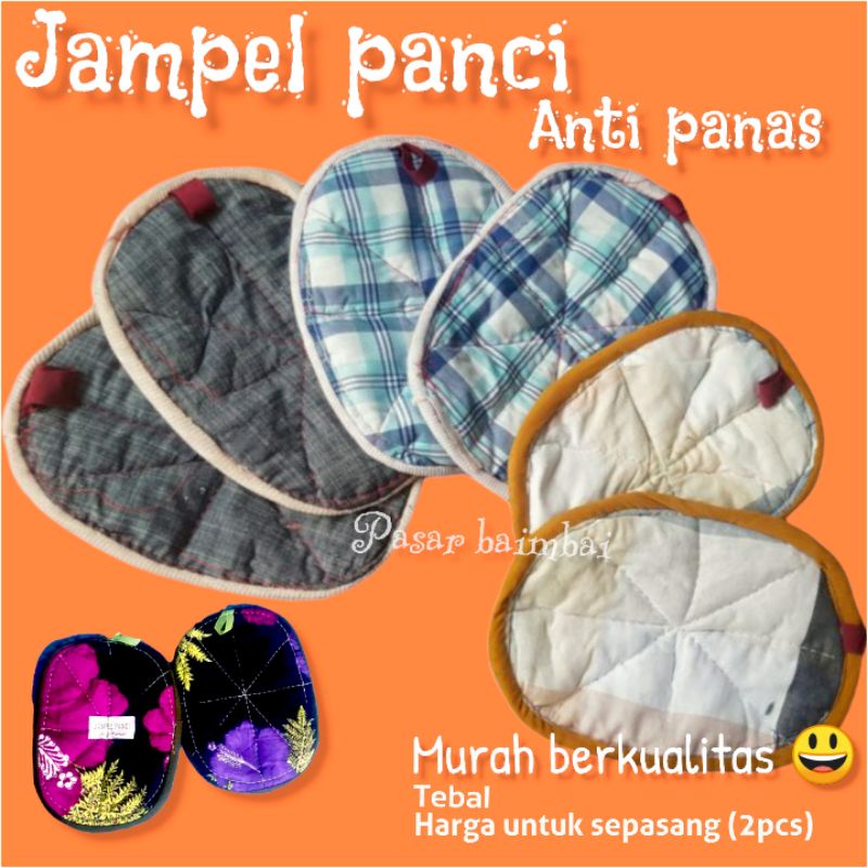 Jual JAMPEL PANCI SEPASANG (2PCS) JAMPEL PANCI TAHAN PANAS CEMPAL ANTI ...