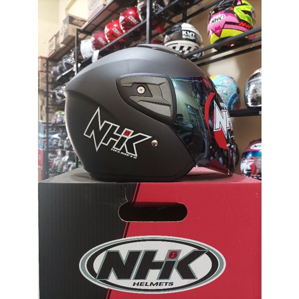 Jual HELM NHK R7 SOLID Putih - HELM NHK R7 | Shopee Indonesia