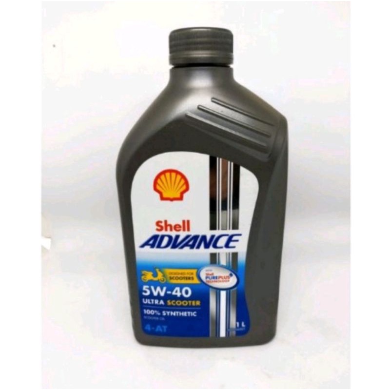 Jual OLI SHELL ADVANCE ULTRA SCOOTER MATIC SAE 5W-40 ISI 1 LITER TEMBUS ...
