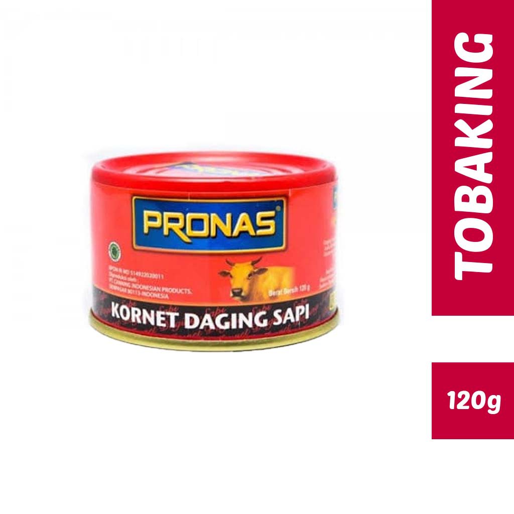 Jual Pronas Kornet Corned Beef 120gr Kornet daging sapi kaleng | Shopee ...