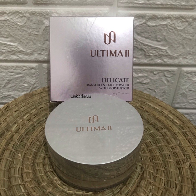Jual Bedak Tabur Besar 43gr Ultima II Delicate Translucent Face Powder ...