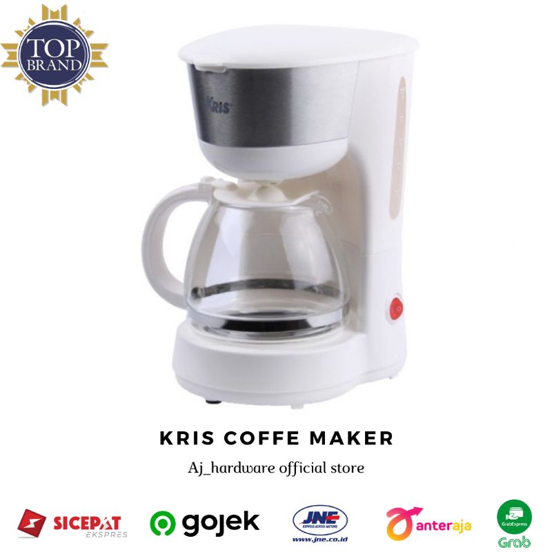 Jual Kris Coffee Maker 750 ML 600 Watt Putih | Shopee Indonesia