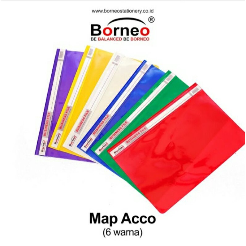 Jual MAP ACCO | MAP PLASTIK | MAP PLASTIK BORNEO | Shopee Indonesia