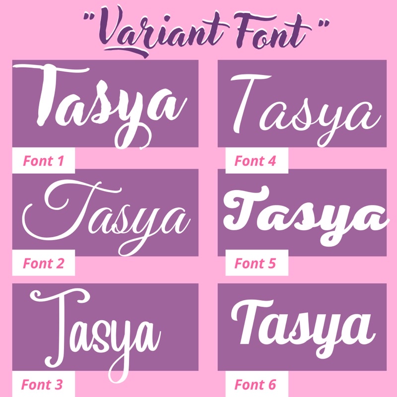 Jual stiker nama/sticker nama/sticker custom/sticker cutting/sticker ...