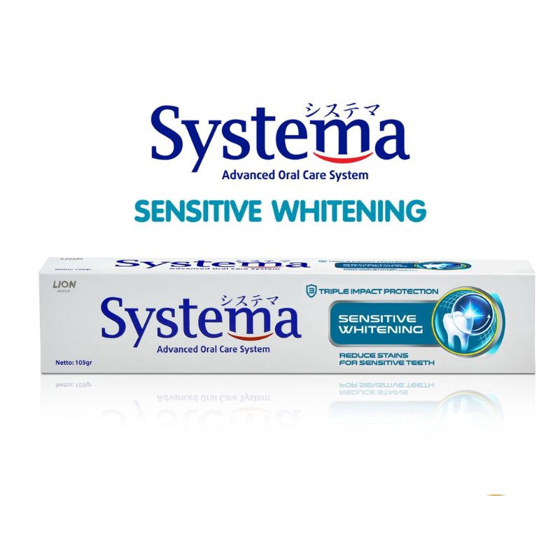 Jual Systema Toothpaste Sensitive White 105Gr | Shopee Indonesia