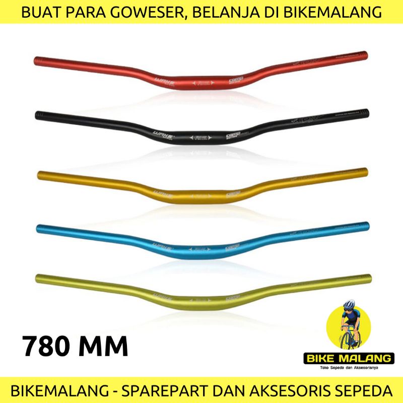 Jual Stang Wake Handlebar Handle Bar Oversize Rise 30 Sepeda Gunung MTB Panjang 780mm 78cm Alloy ...