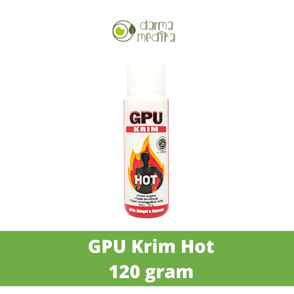 Jual GPU Krim HOT 120 grm 120grm | Shopee Indonesia