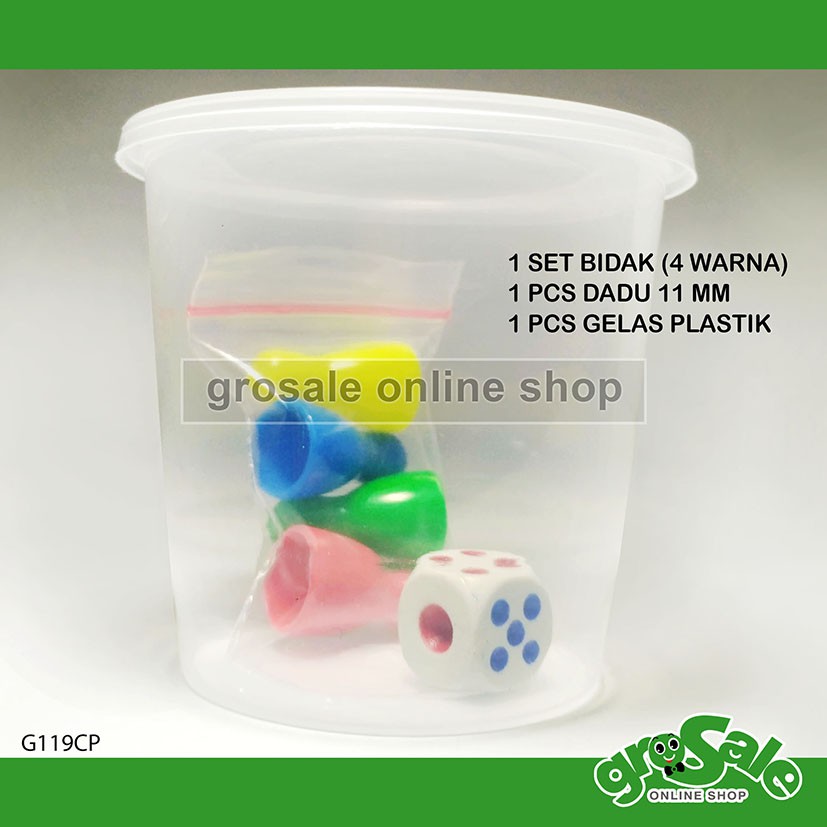 Jual SET BIDAK DADU GELAS KOCOKAN PELENGKAP BOARD GAME TOYS MAINAN ULAR TANGGA LUDO | Shopee ...