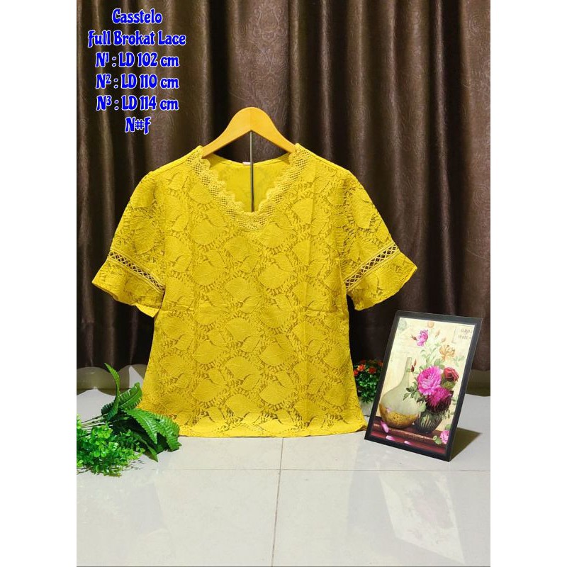 Jual Blus Brokat | Shopee Indonesia