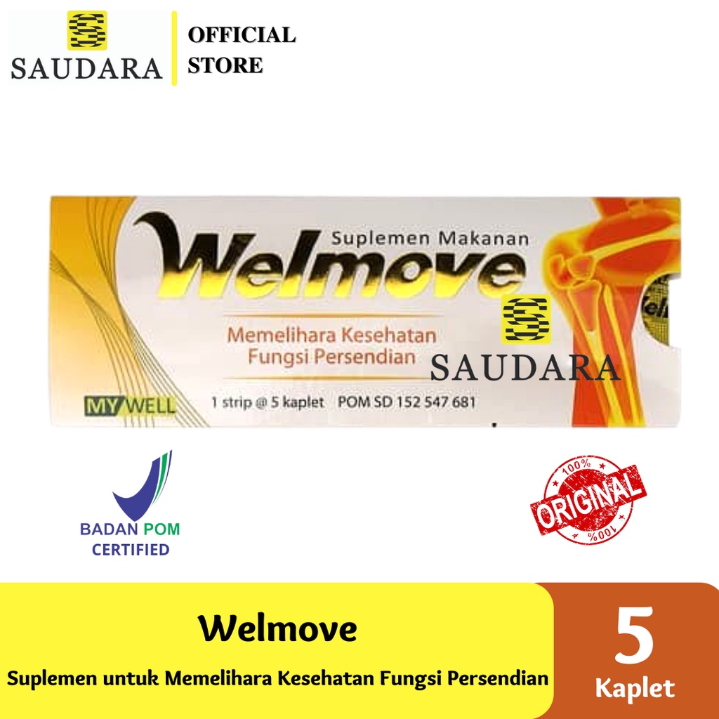 Jual Welmove Ultra (5 Kapsul) , Welmove Kaplet (5 Kapsul) | Shopee ...