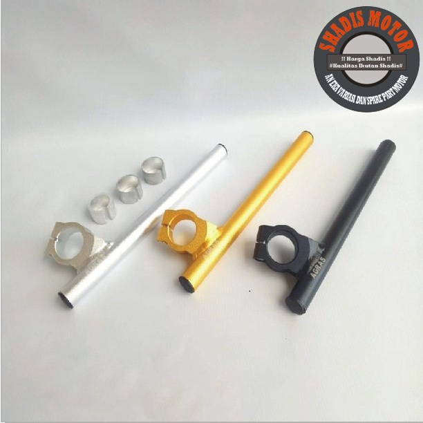 Jual Stang Stir Motor Merk Agras Model Drag 15 Derajat Warna Hitam ...
