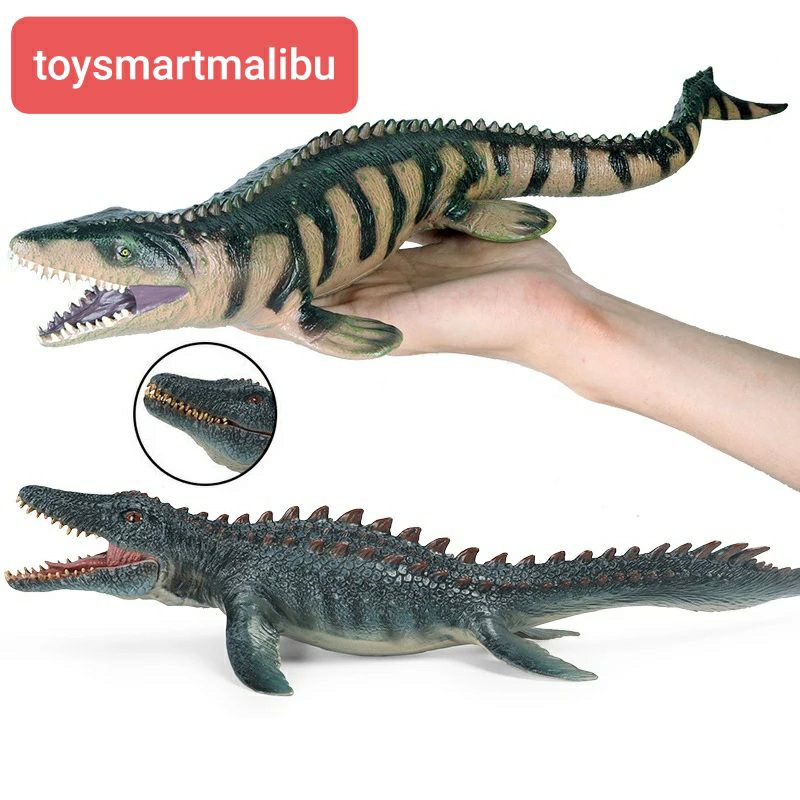 Jual mosasaurus jurassic world/mosasaurus figure/dinosaurus mainan anak ...