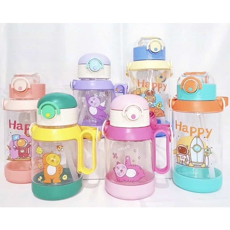 Jual Ax 959 Botol Plastik Anak Food Grade one-click 500 Anti-Bocor ...