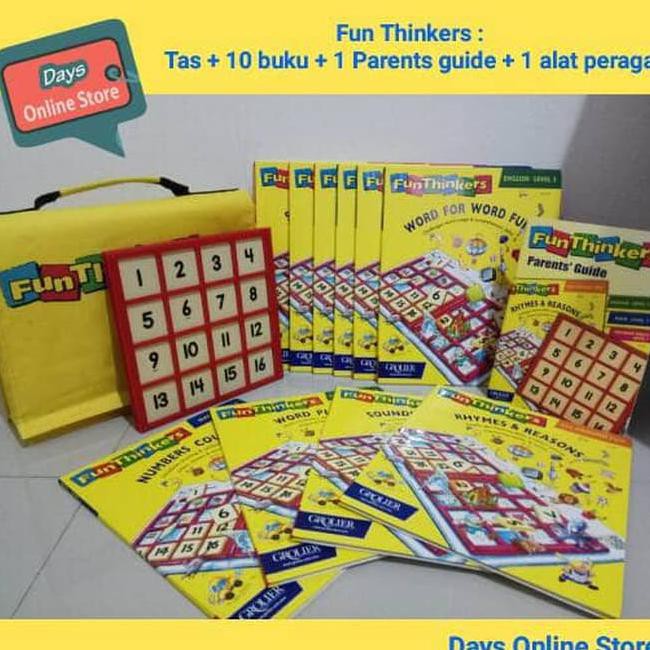 Jual BUKU FUN THINKERS DARI GROLIER KODE 790 | Shopee Indonesia