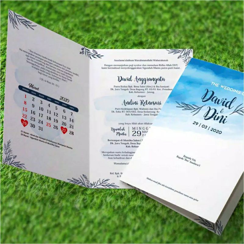 Jual UNDANGAN PERNIKAHAN DAN KHITAN UNIK | Shopee Indonesia