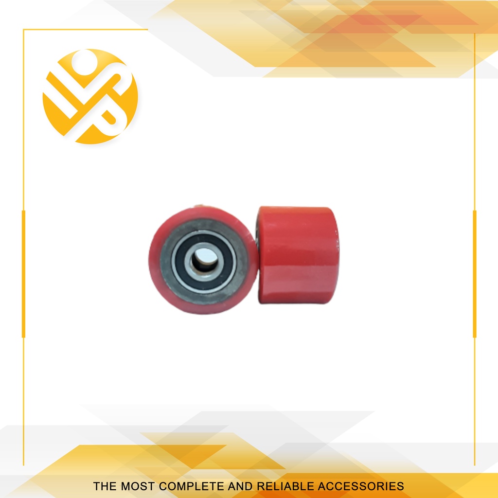 Jual Roda Hand Pallet/ PU 80X60 mm / Merah | Shopee Indonesia